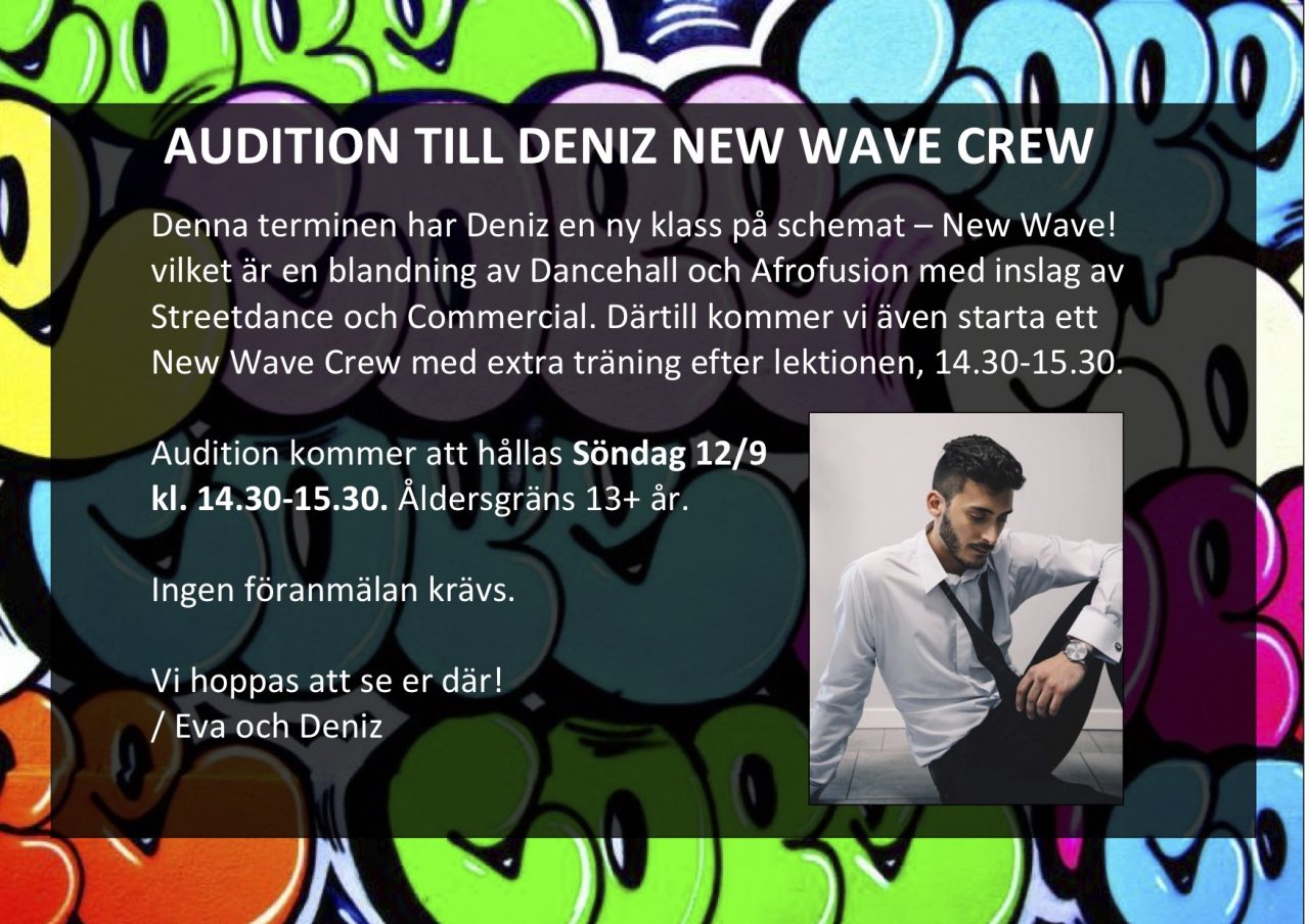 AUDITION New Wave Crew - Dansstudion No 1